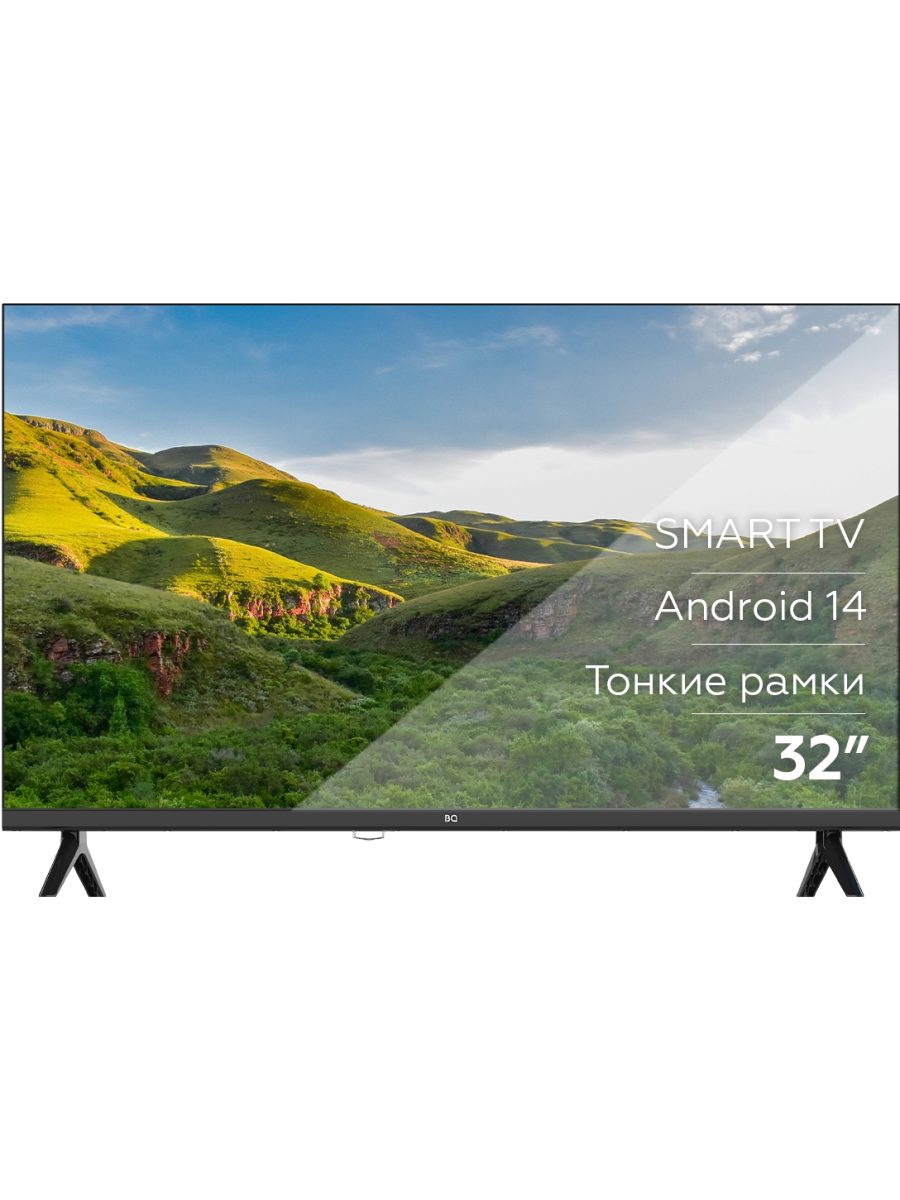 Телевизор BQ 32FS36B 32" LED, HD, черный, смарт ТВ, Android