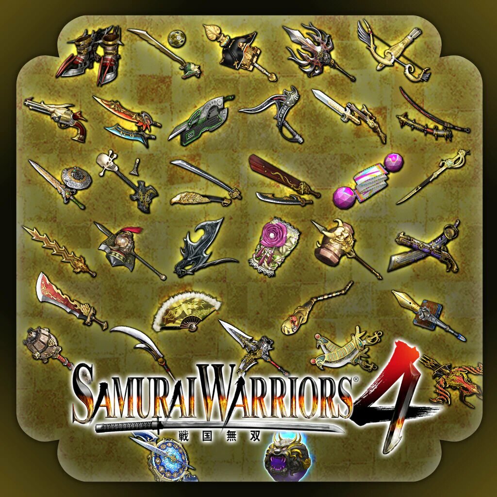 Дополнение SAMURAI WARRIORS 4 Weapon Pack 2, цифровое издание PlayStation 4, регион Турция / код пополнения баланса