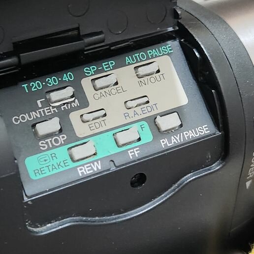 JVC GR-AX920U Резиновая кнопочная мембрана для видеокамеры