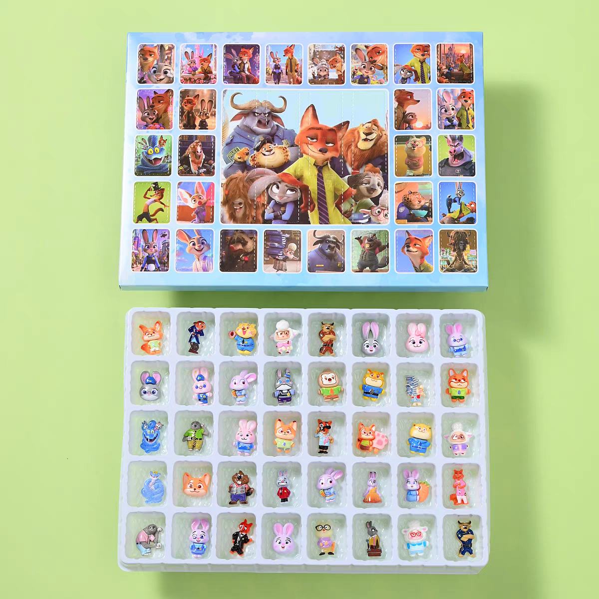 Набор игрушек-сюрпризов Zootopia Blind Box для учеников начальной школы, детские лотерейные игрушки, подарки для