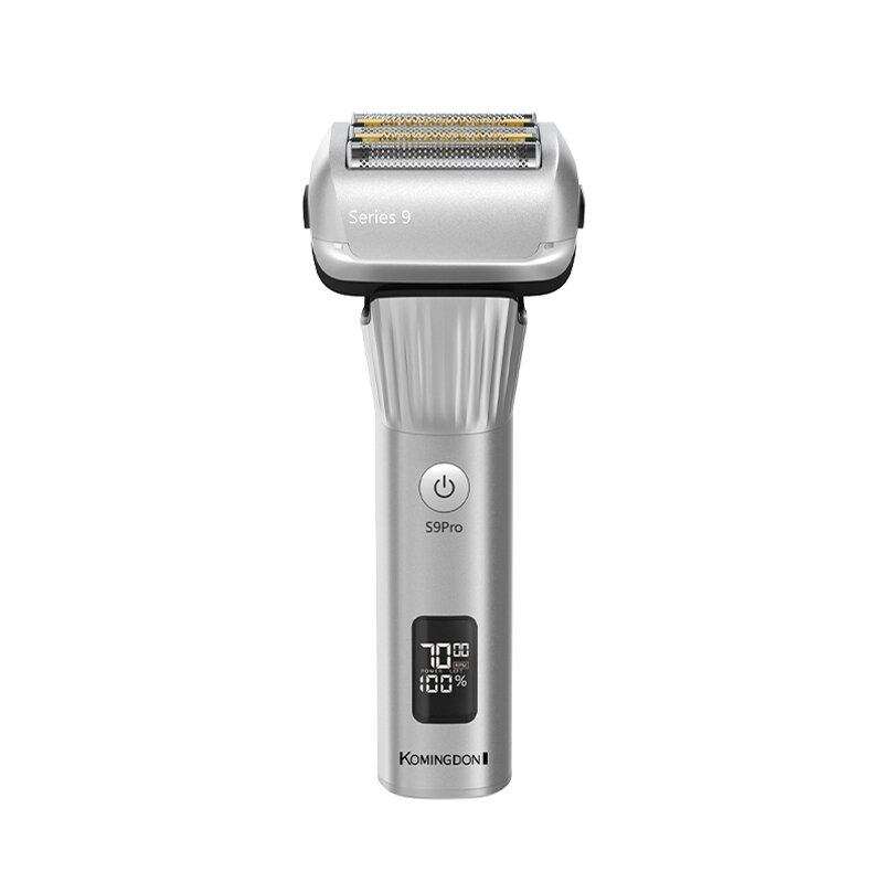 Электробритва унисекс KOMINGDON S9Pro Foil Razors Penta Blade Silver, для сухого и влажного бритья