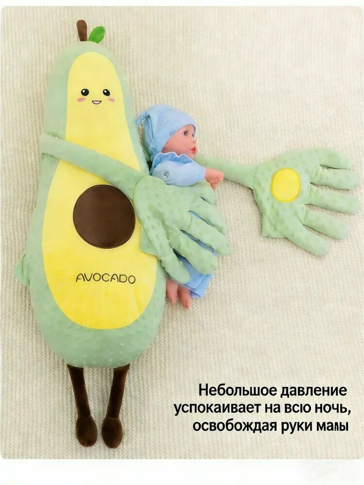 Кукла для сна: Умная плюшевая кукла с функцией нежного поглаживания, которая успокаивает малыша перед сном.