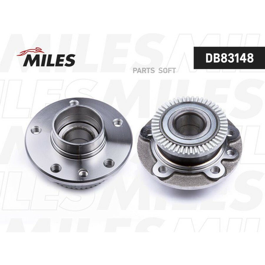 MILES DB83148 Ступица с подшипником передняя (5 отверстий) +ABS OPEL OMEGA A/B 86-03. ()