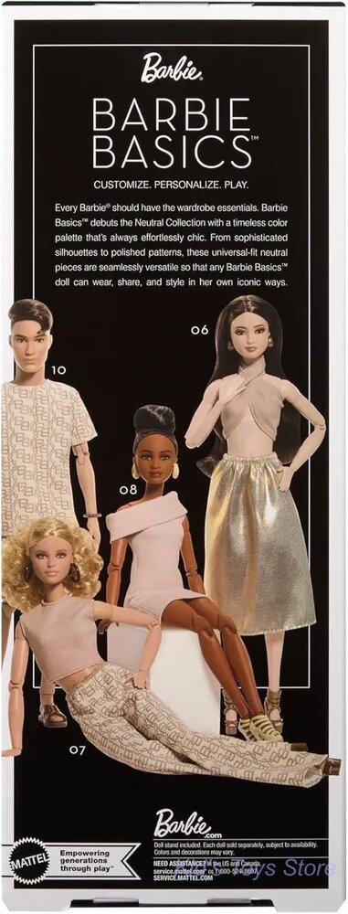 Модель Barbie Basics JJX28 — фото 1