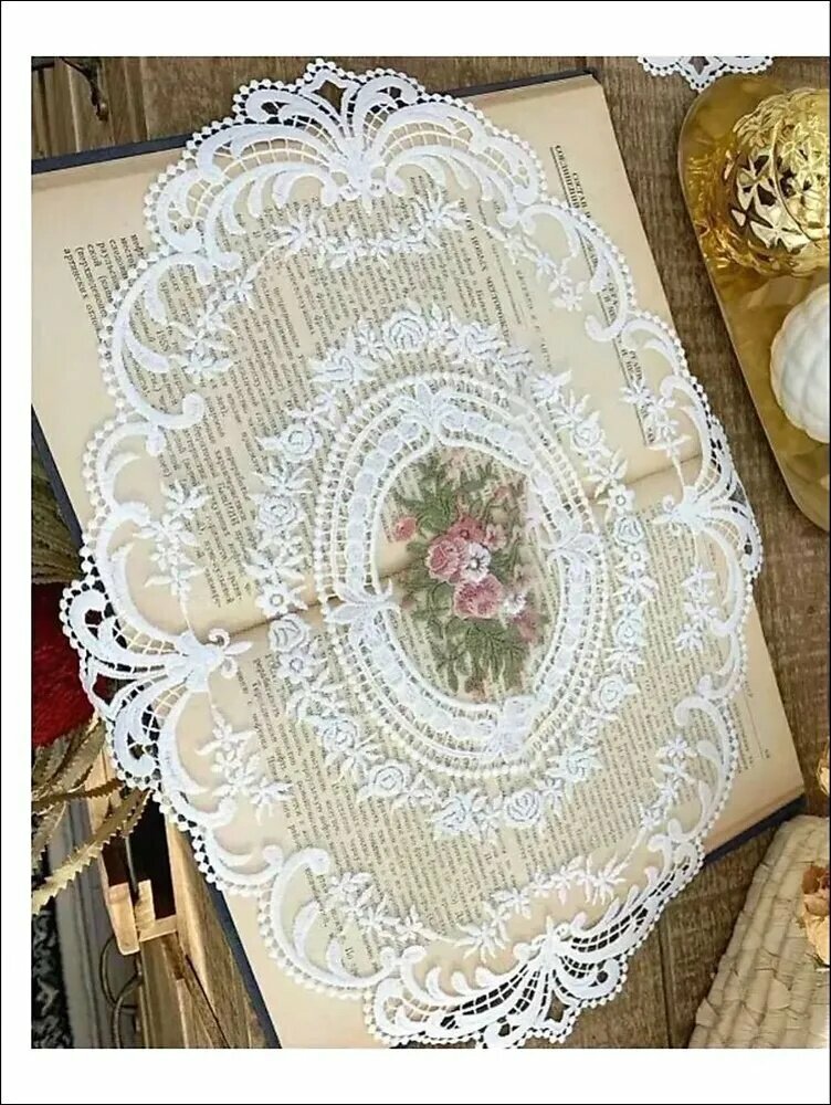 Салфетка сервировочная Полиэстер 31x42см, 1шт.