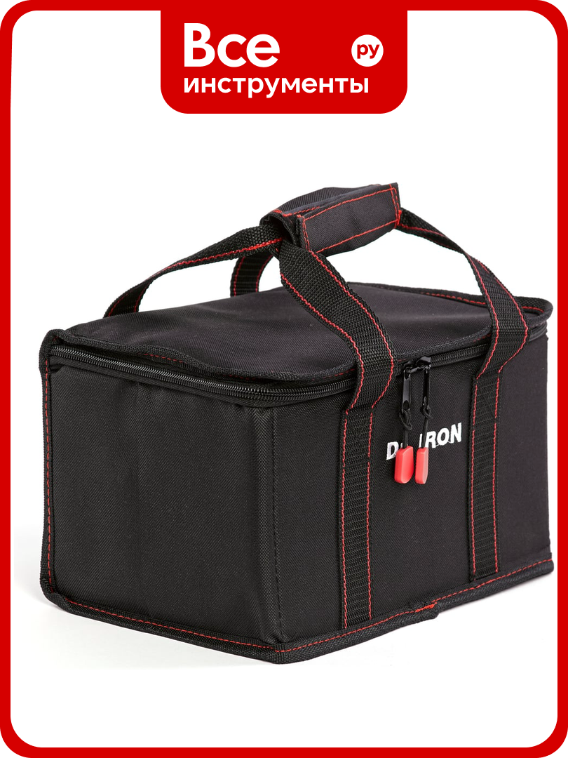 Сумка-ящик для инструмента Dr.IRON DR1002, из оксфорд-материала, с отделением для ключей и карманами