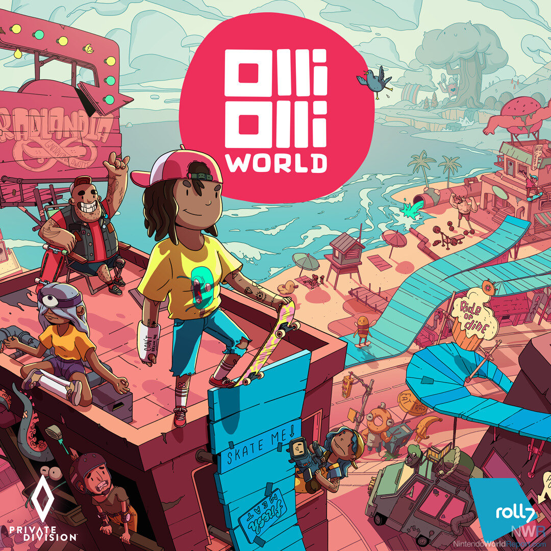 Игра OlliOlli World для Nintendo switch (EURO), цифровая версия, ключ активации