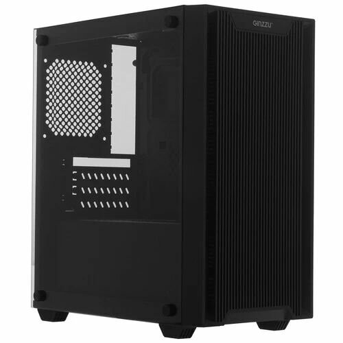 Компьютерный корпус GiNZZU CL550 (CL550) черный - Mini Tower, Micro-ATX, USB 2.0 Type-A