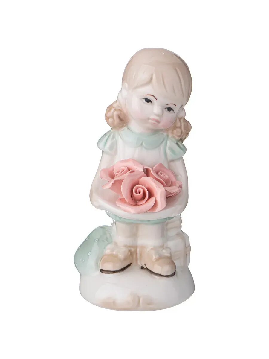 Фигурка Девочка с мишкой 12,5 см Lefard