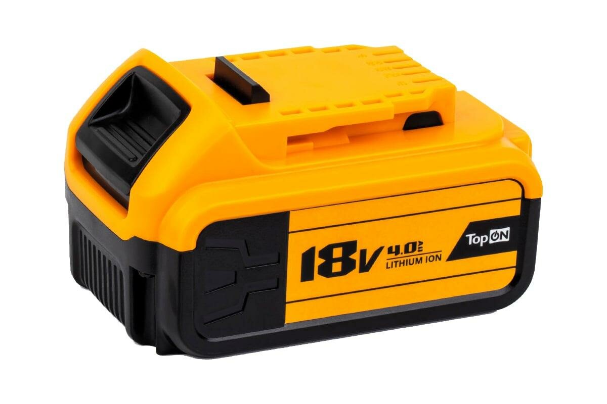 TopOn Аккумулятор для DeWalt 18V 4.0Ah (Li-Ion) PN: DCB182 TOP-PTGD-DEW-18.4.0