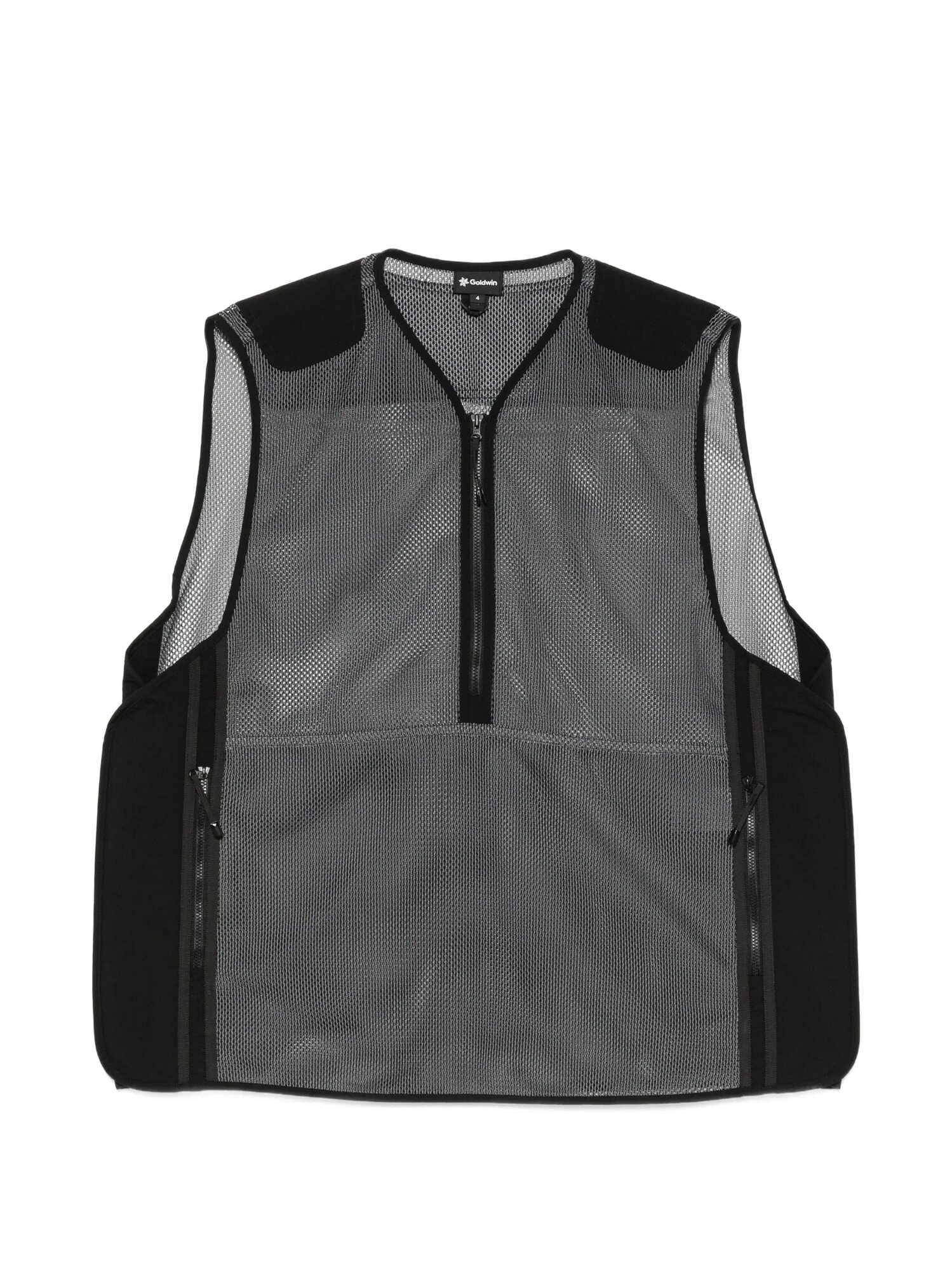 Пальто Mesh-panelled gilet