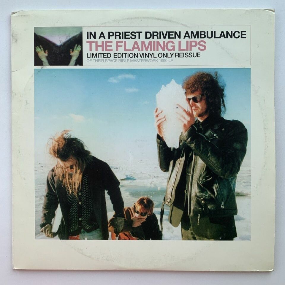 Виниловая пластинка б/у The Flaming Lips - In A Priest Driven Ambulance (розовый, пресс 2005) LP