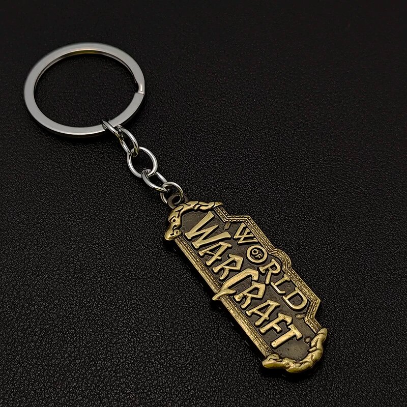 Ключен World of Warcraft Трибунальная Альянс Металлический Брелок 5,2 см для Сумок и Аксессуаров