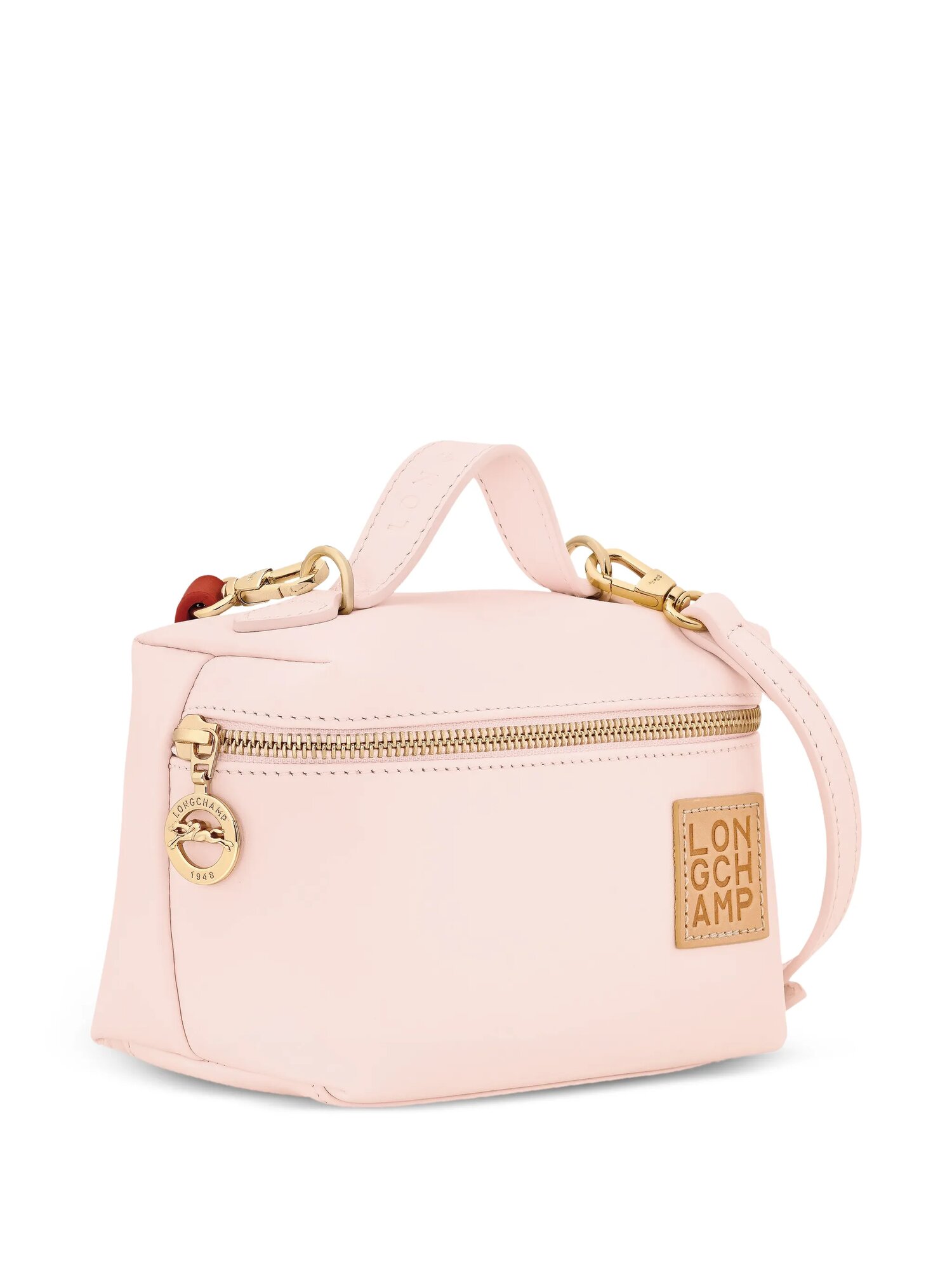 Сумка Longchamp Extra-small Le Pliage tote bag, pink — фото 1