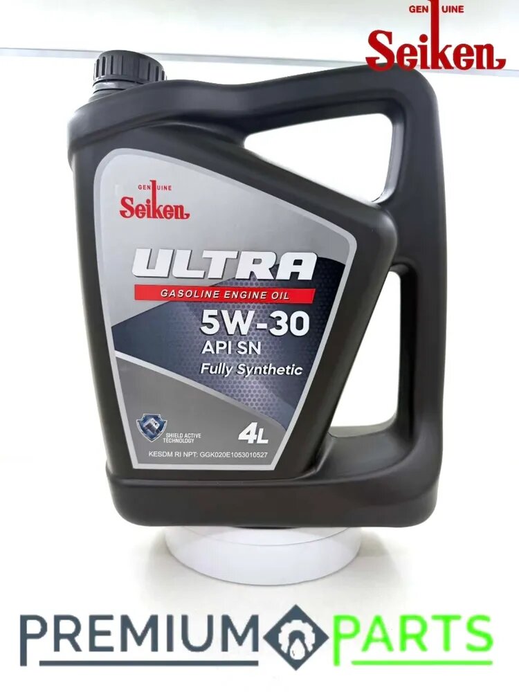 Моторное масло Genuine Seiken "ULTRA SN", синтетическое, 5W-30, 4 л