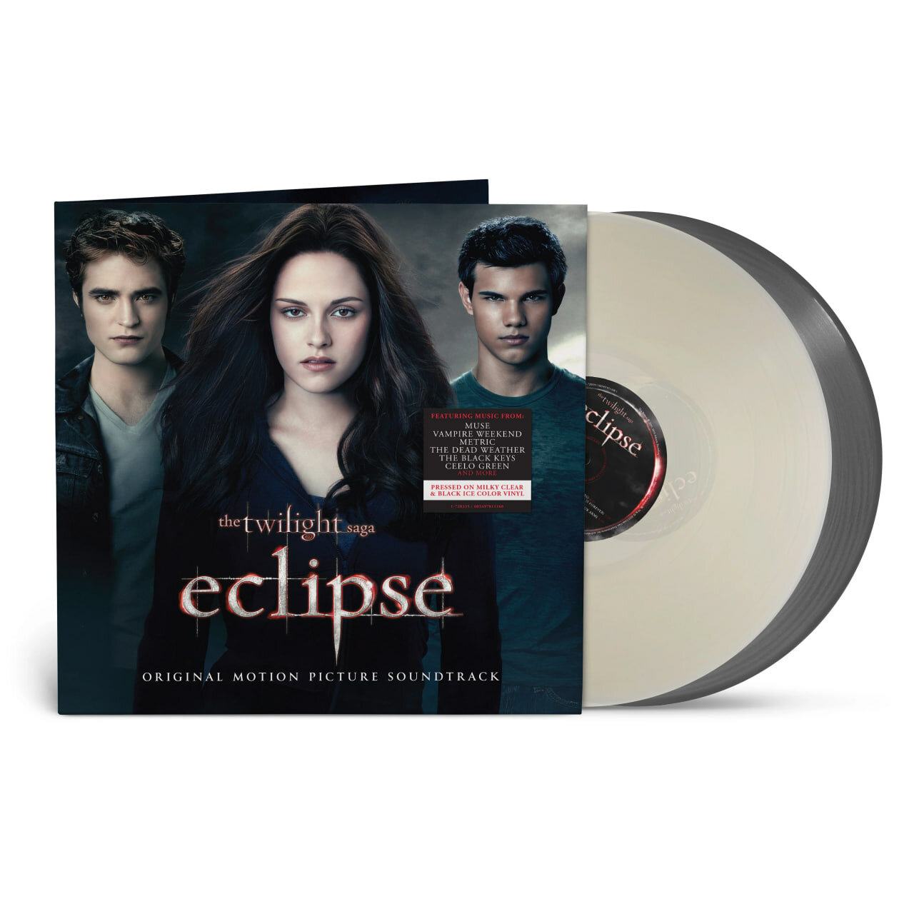 OST - The Twilight Saga: Eclipse - Milky Clear & Black Ice 2LP