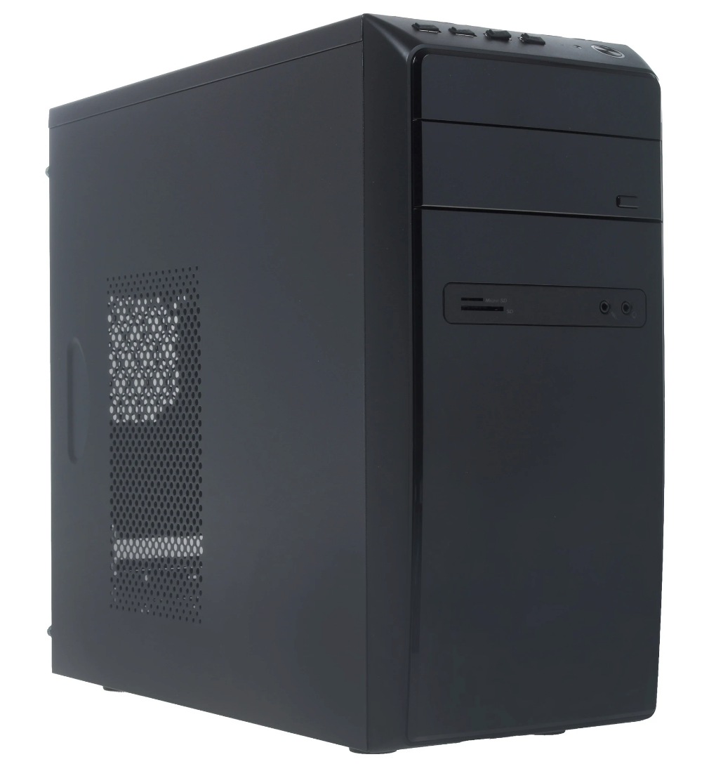 Корпус mATX In Win ES726 , Mini-Tower, 450Вт, черный, (6120259)