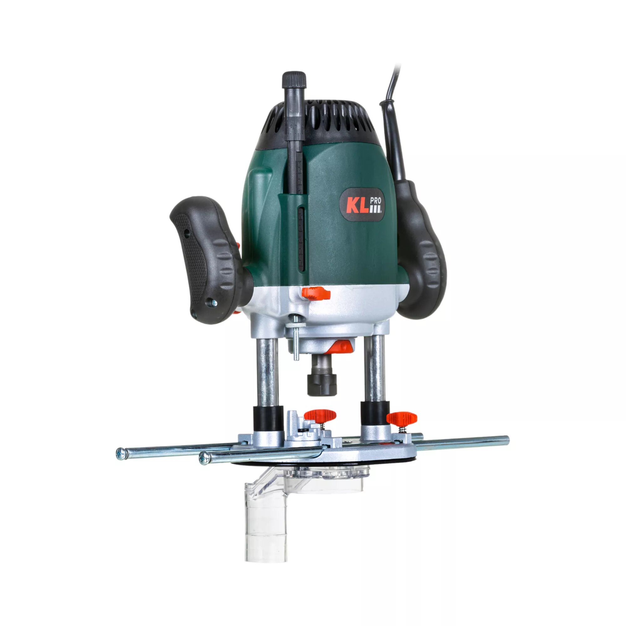 Профессиональная фрезерная машина KLPRO KLEF1205 (сеть, 1800Вт, 9000-23000об/мин, 6-8-12мм)