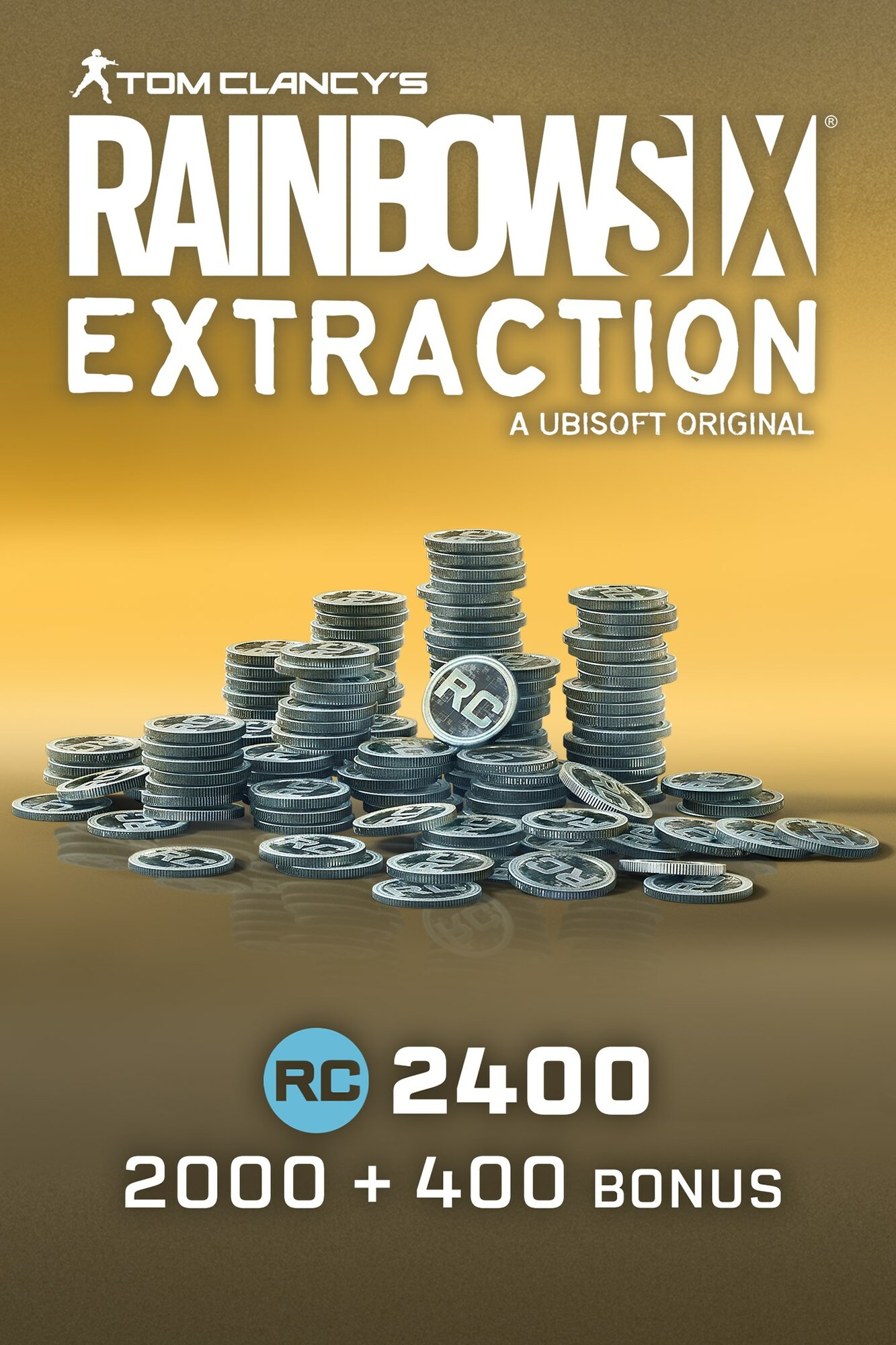 Tom Clancy's Rainbow Six® Extraction: 2,400 REACT Credits — игровая валюта для Xbox / Microsoft Store · Xbox · цифровой код · любой регион