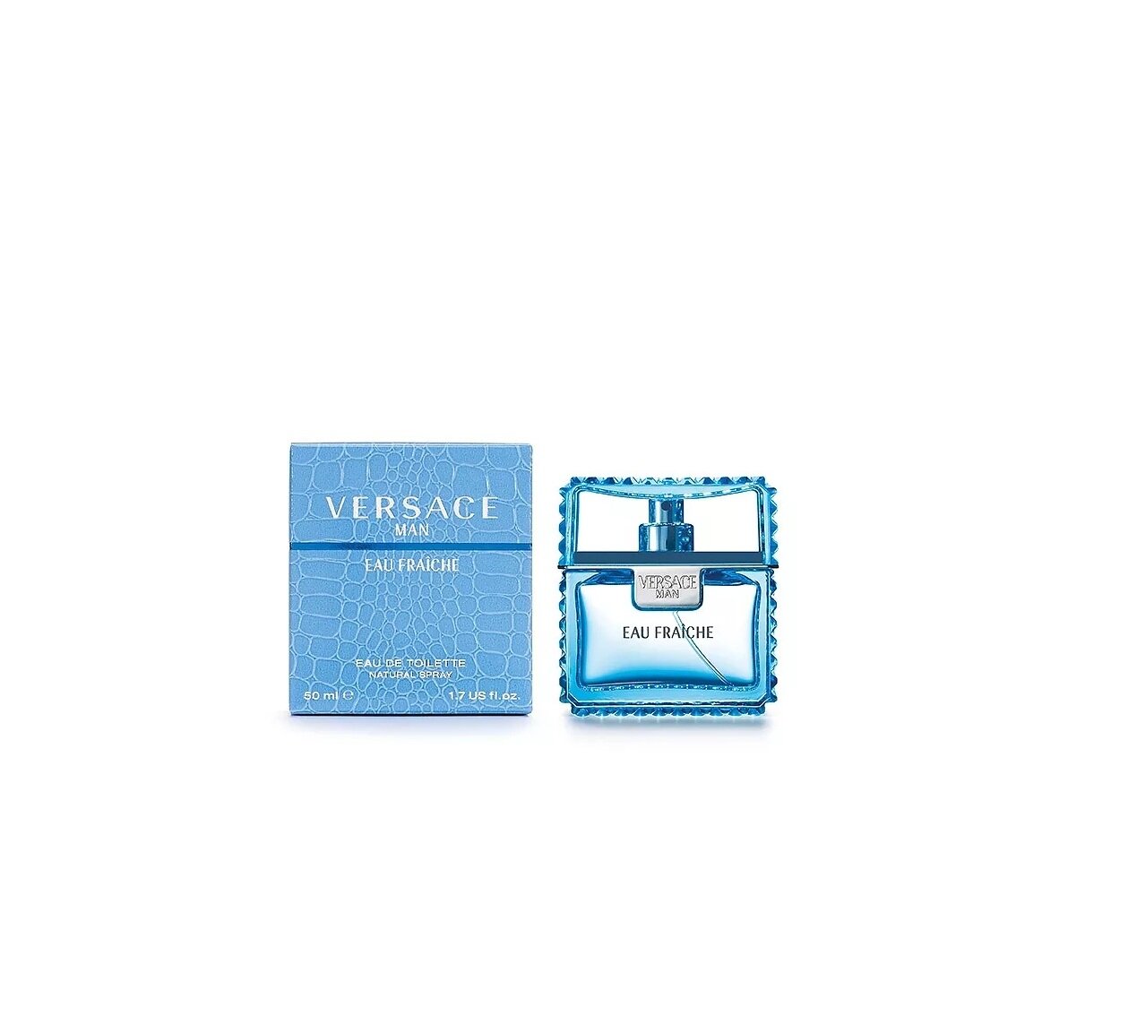 Versace Man eau Fraiche 50 мл туалетная вода для мужчин, древесный, водяной