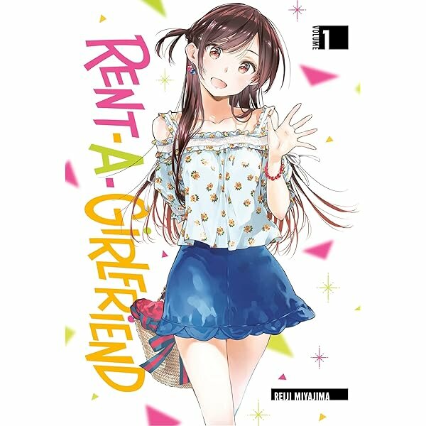 Rent-A-Girlfriend 1，Reprinted paperback book