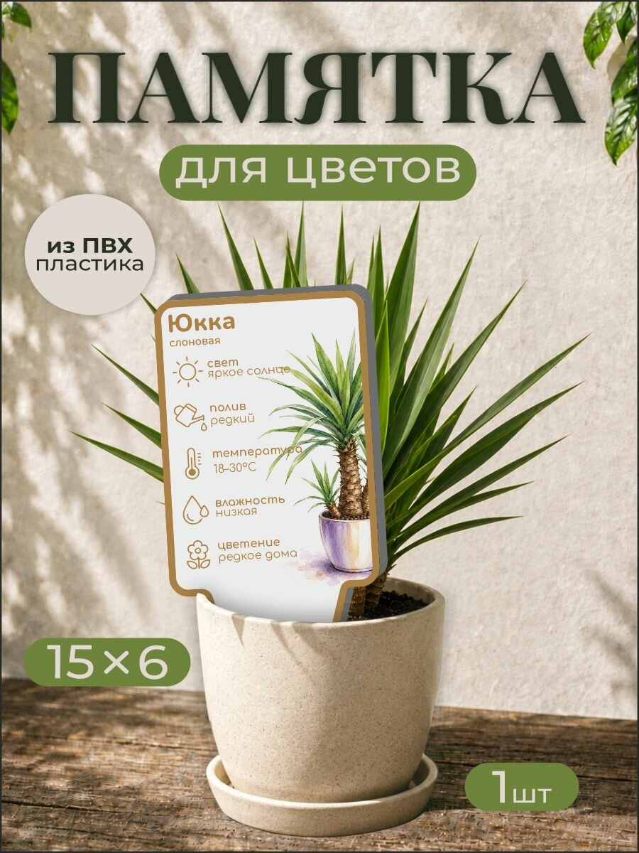 Фигурки для сада Юкка слоновая