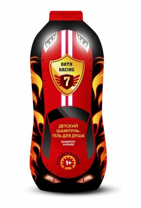 Гонки Шампунь-гель для душа 2 в 1 300мл