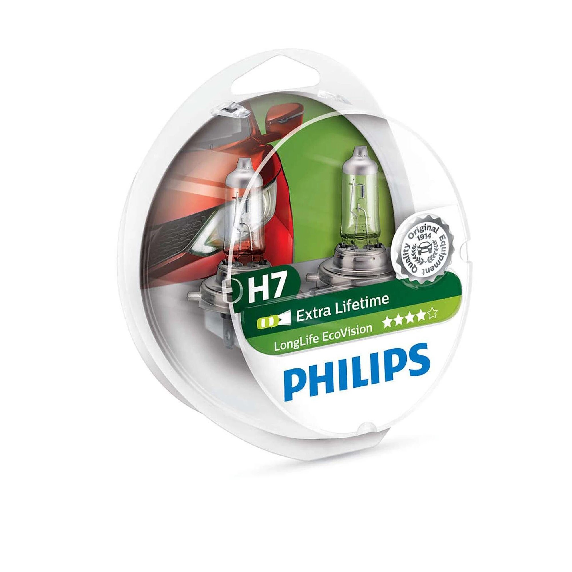 Лампа 12V H7 55W PHILIPS Longerlife Eco Vision 2 ш