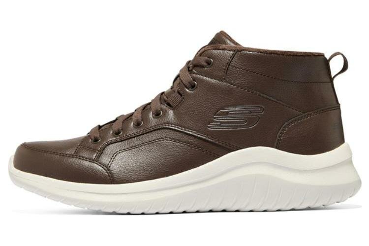 Мужские ботинки Skechers Ultra Flex 2.0, коричнево-белые 42 EU