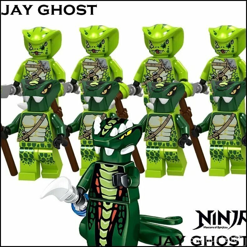 //Фигурка Ninjago//Совместимый конструктор/ Восстание змей