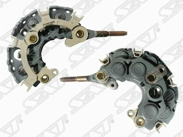 Диодный мост генератора SAT ST-27357-22200 TOYOTA COROLLA AXIO/FIELDER 06-08 1NZFE/LAND CRUISER 100 98-07 2UZFE 6диодов