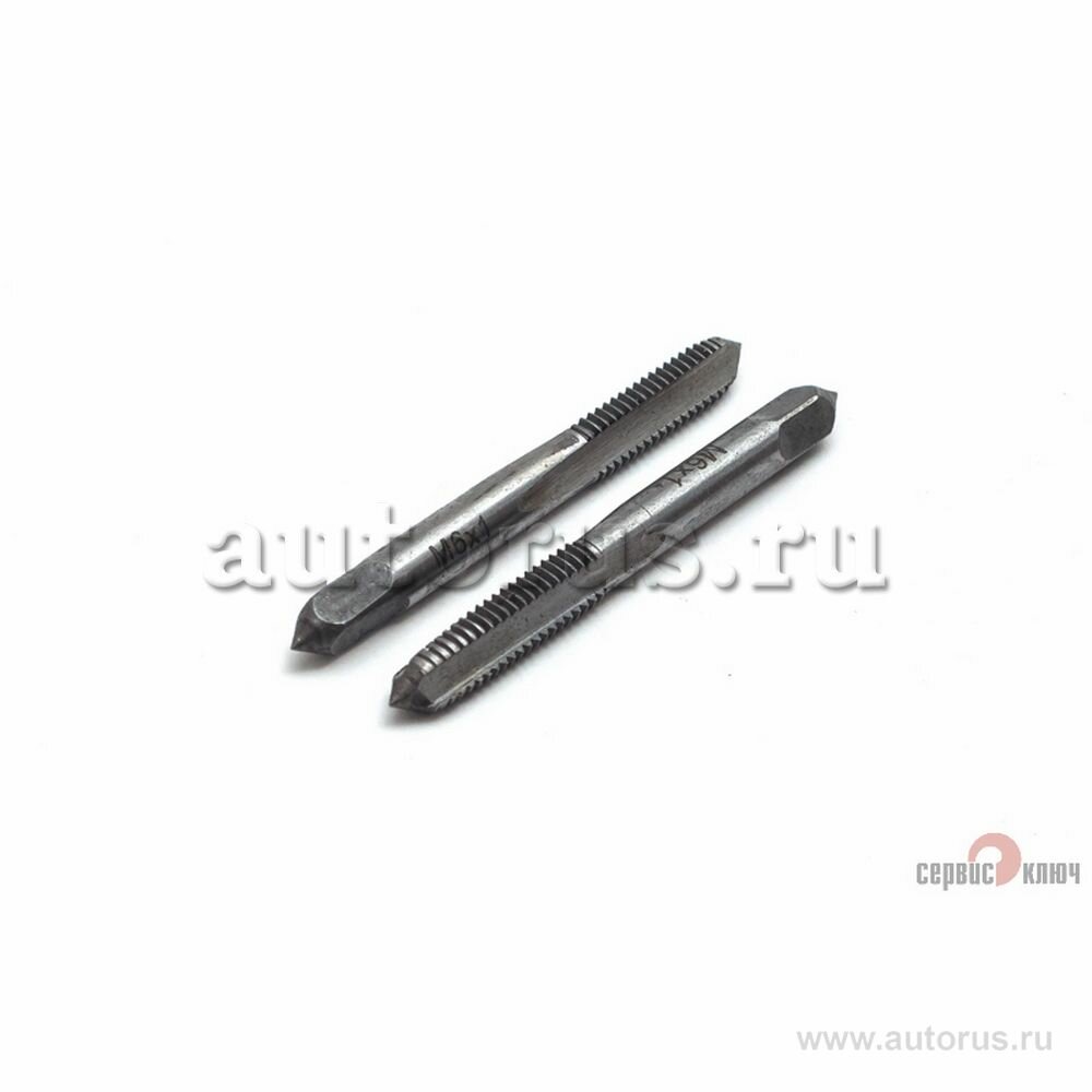 Метчик ручной М 6х1,0 ккт в блистере из 2 шт. Сервис ключ 72306