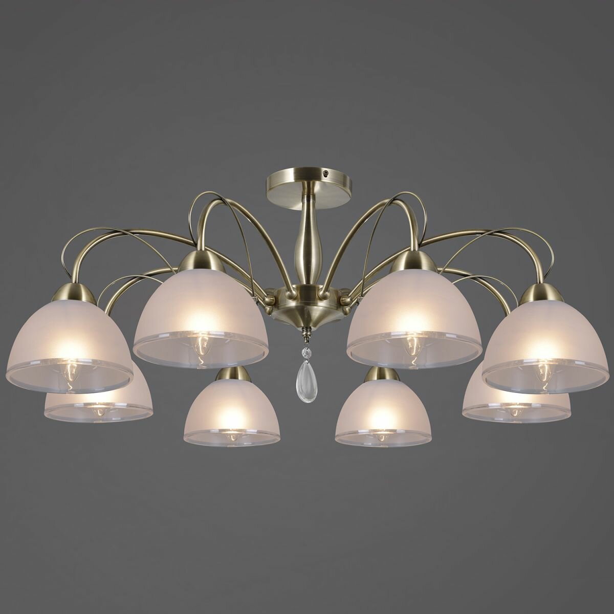 Люстра на штанге Illumico IL0506-8CSQ-25AB ELITE