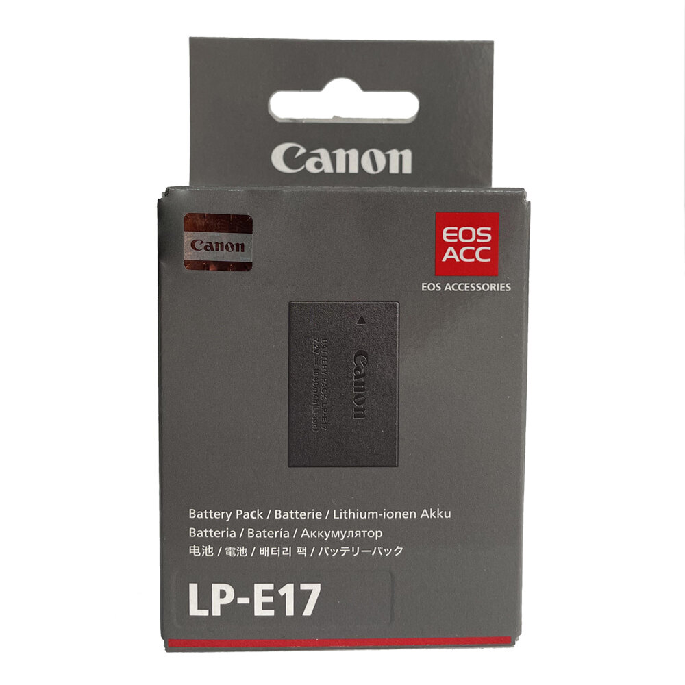 Akkumulyator dlya fotoapparatov canon lp e17