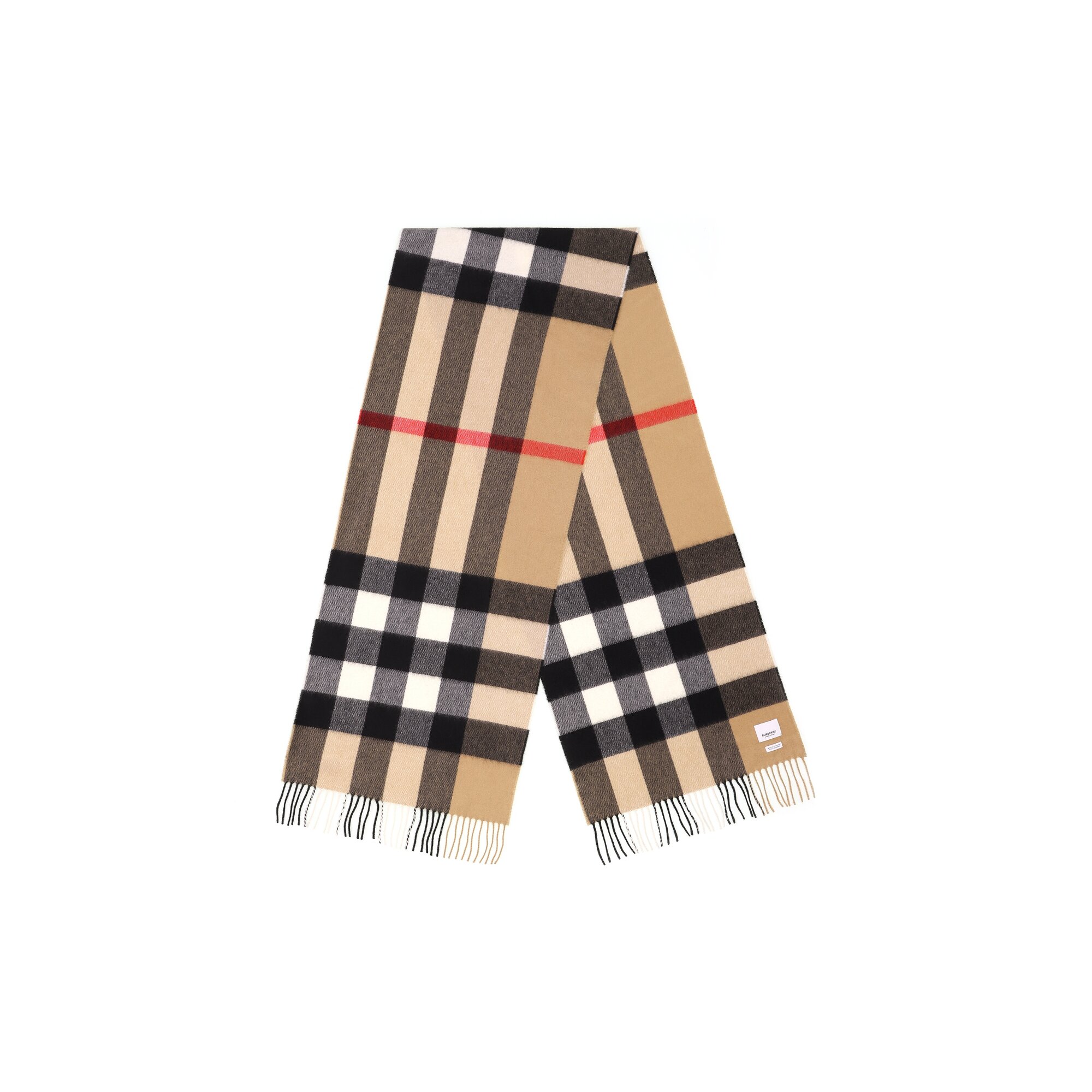 Шарф BURBERRY для мужчин, коричневый — фото 1