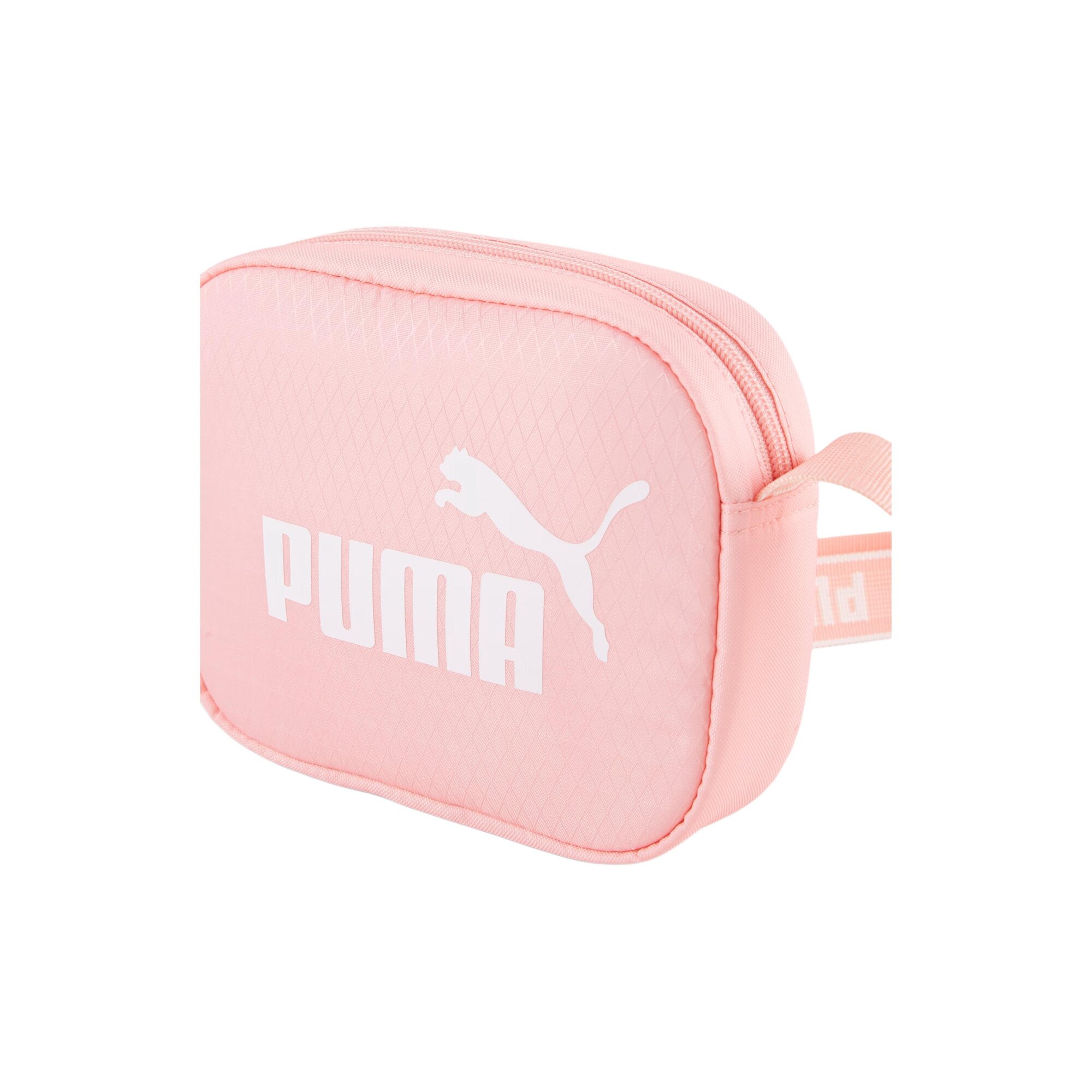 Сумка PUMA, фактура тиснение, розовый, — фото 1