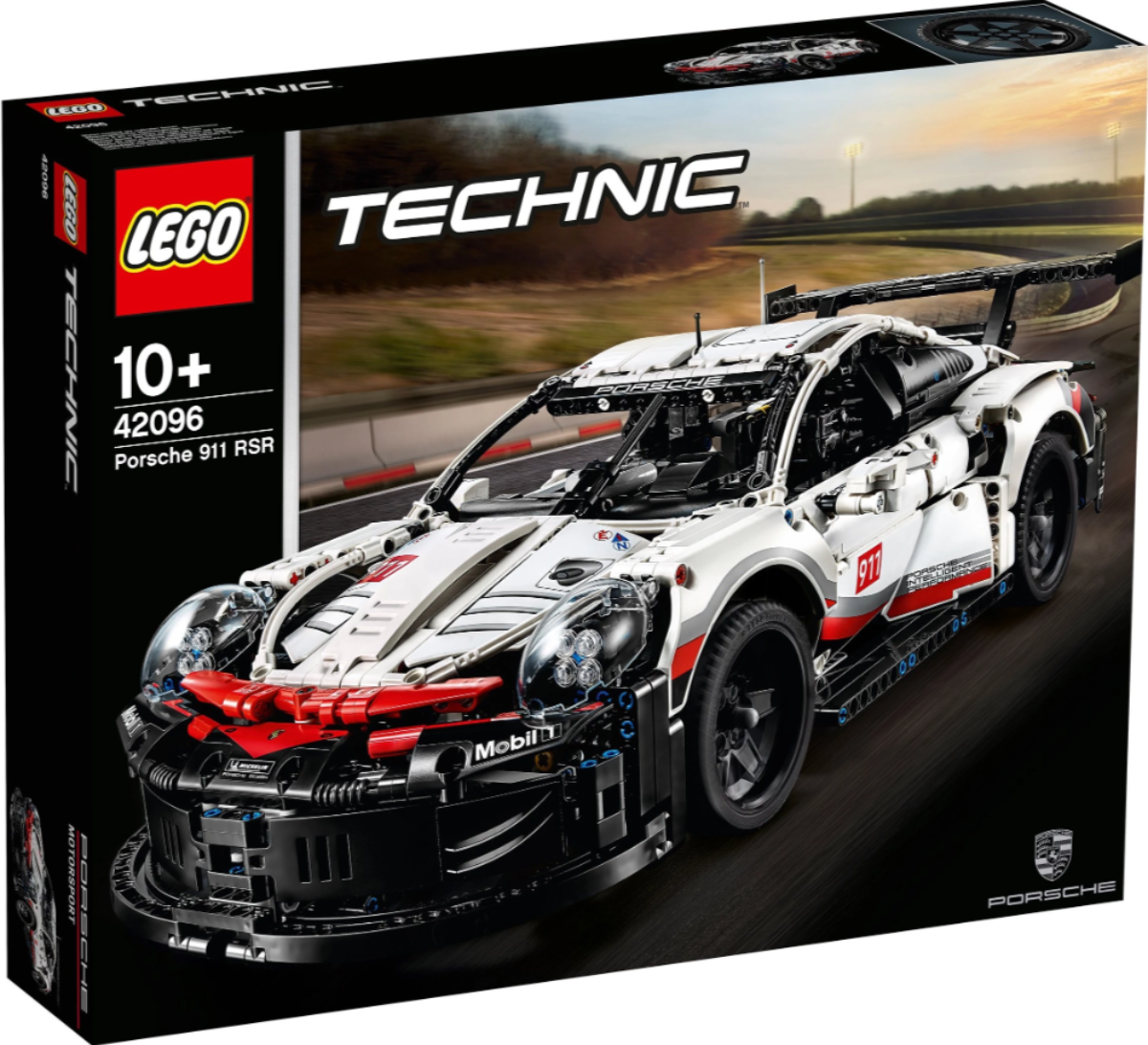 Конструктор LEGO Technic 42096 Суперкар Порше 911, 1580 дет. (RSR Porsche 911 RSR)Конструктор LEGO Technic 42096 Суперкар Порше 911, 1580 дет. (RSR Porsche 911 RSR)