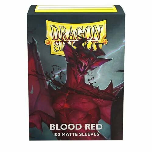 Dragon Shield Sleeves, Blood Red, 100 шт