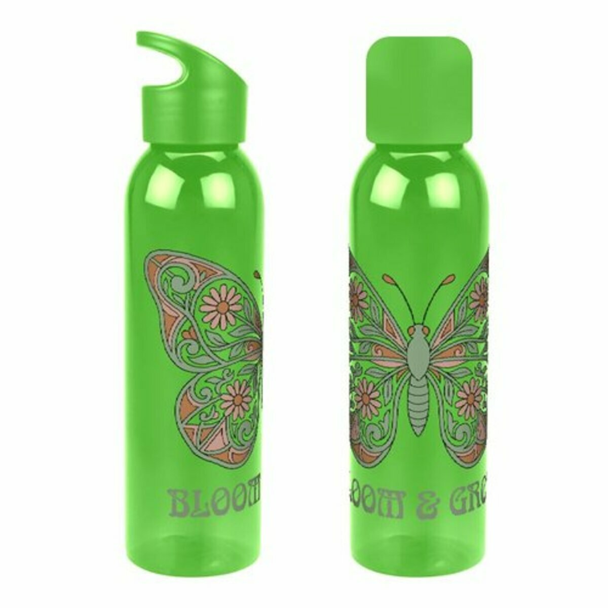 Бутылка для воды «BLOOM S GROW» (зеленый)