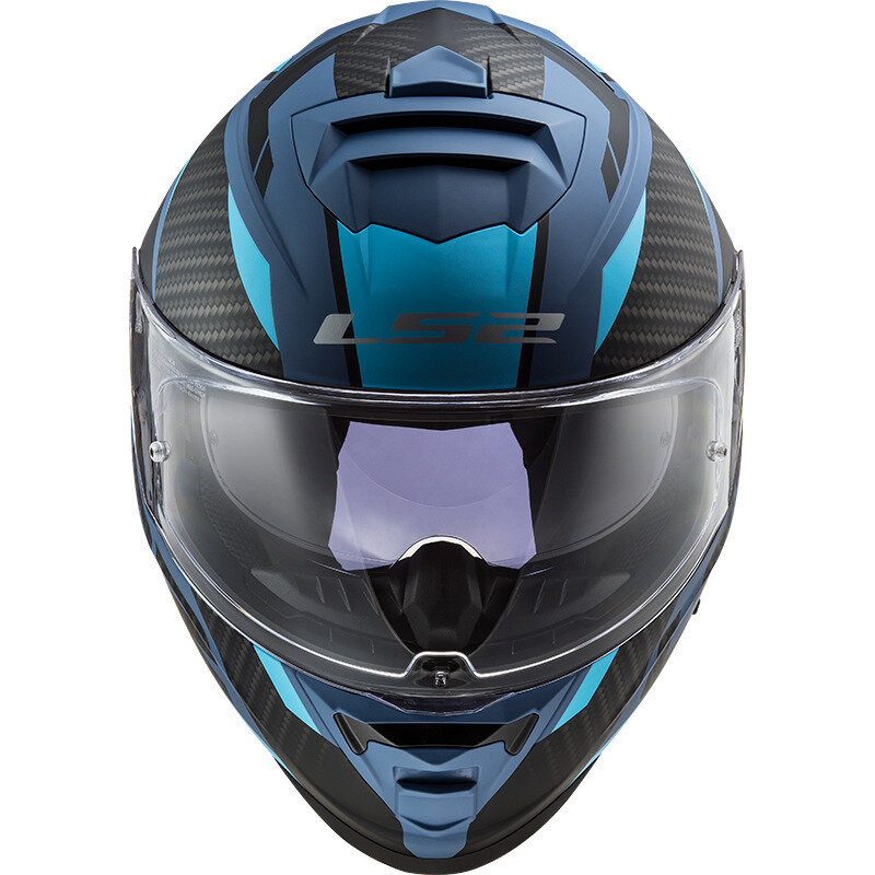 Шлем для мотоцикла ( мотошлем интеграл ) LS2 FF800 STORM Racer Matt Blue XXL