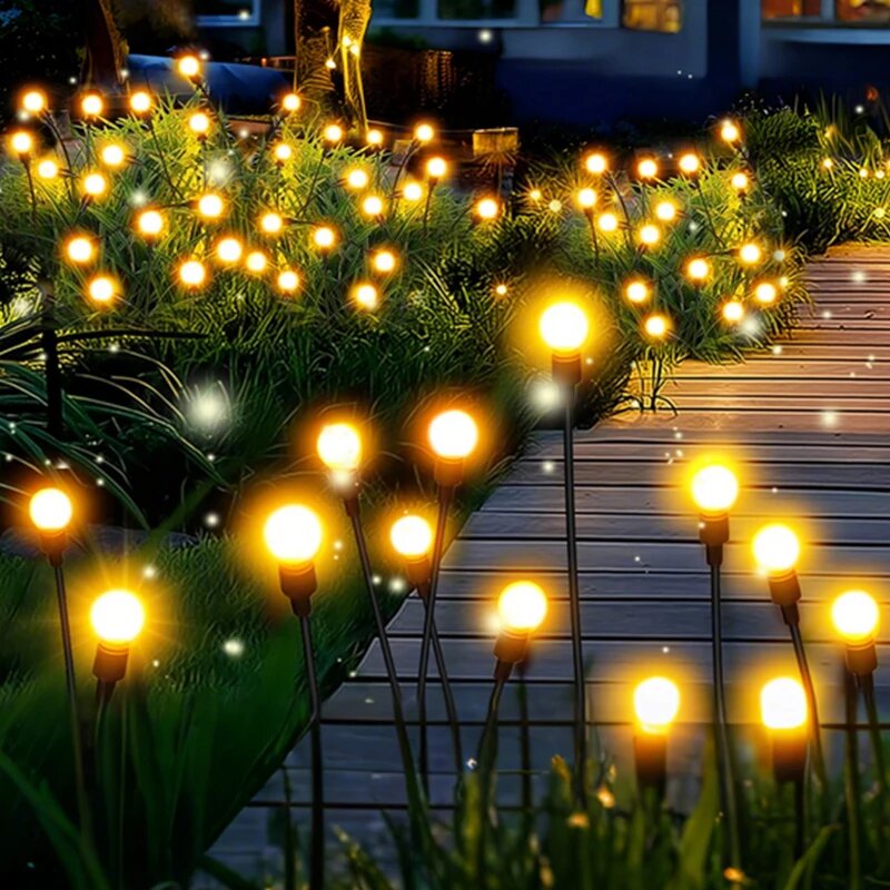 Солнечные гирлянды LED для сада