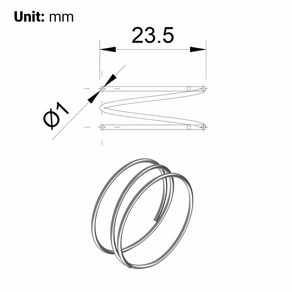 Велосипедная пружина Cylindrical spring