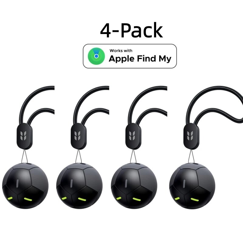 UGREEN FineTrack Bluetooth-брелок Черный, 4-Pack