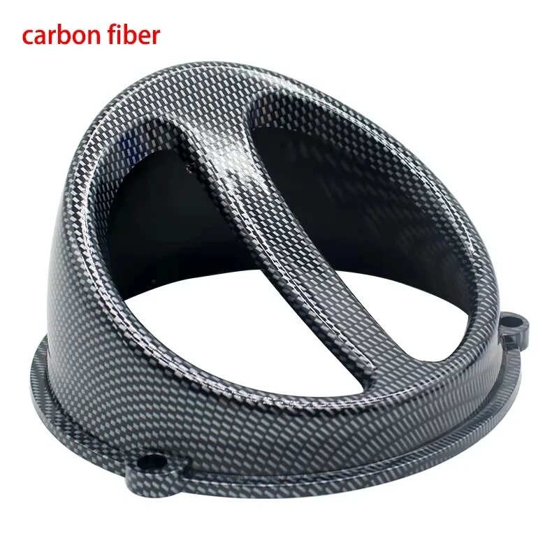 Крышка воздухозаборника мотоцикла, Dark Grey, carbon fiber