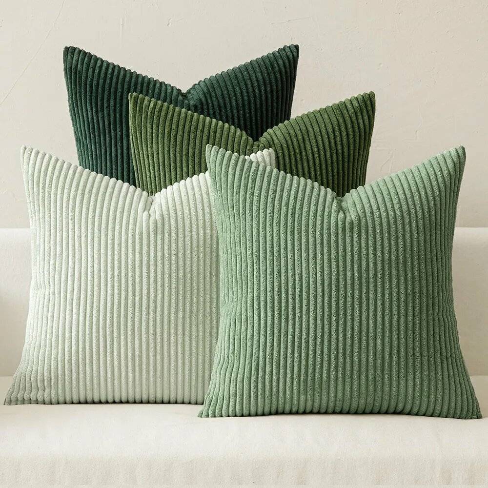 YOUEN Наволочка декоративная 45x45 см, 4 шт.