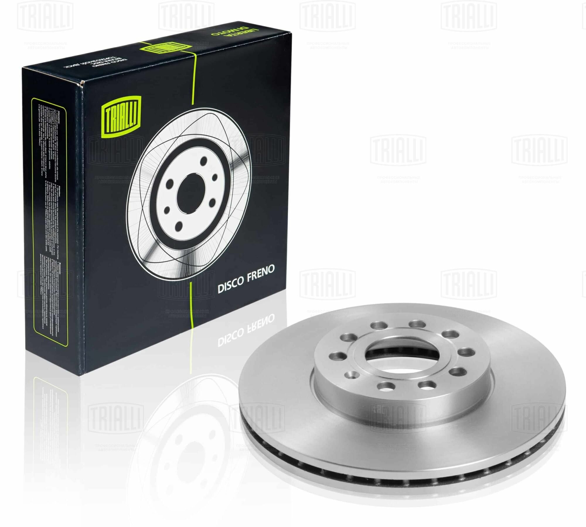 Диск тормозной SKODA OCTAVIA Передний 288 MM (Trialli) DF180108