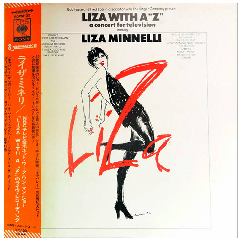 Виниловая пластинка LIZA MINNELLI - Liza With A "Z" (A Concert For Television), 1972 (LP)