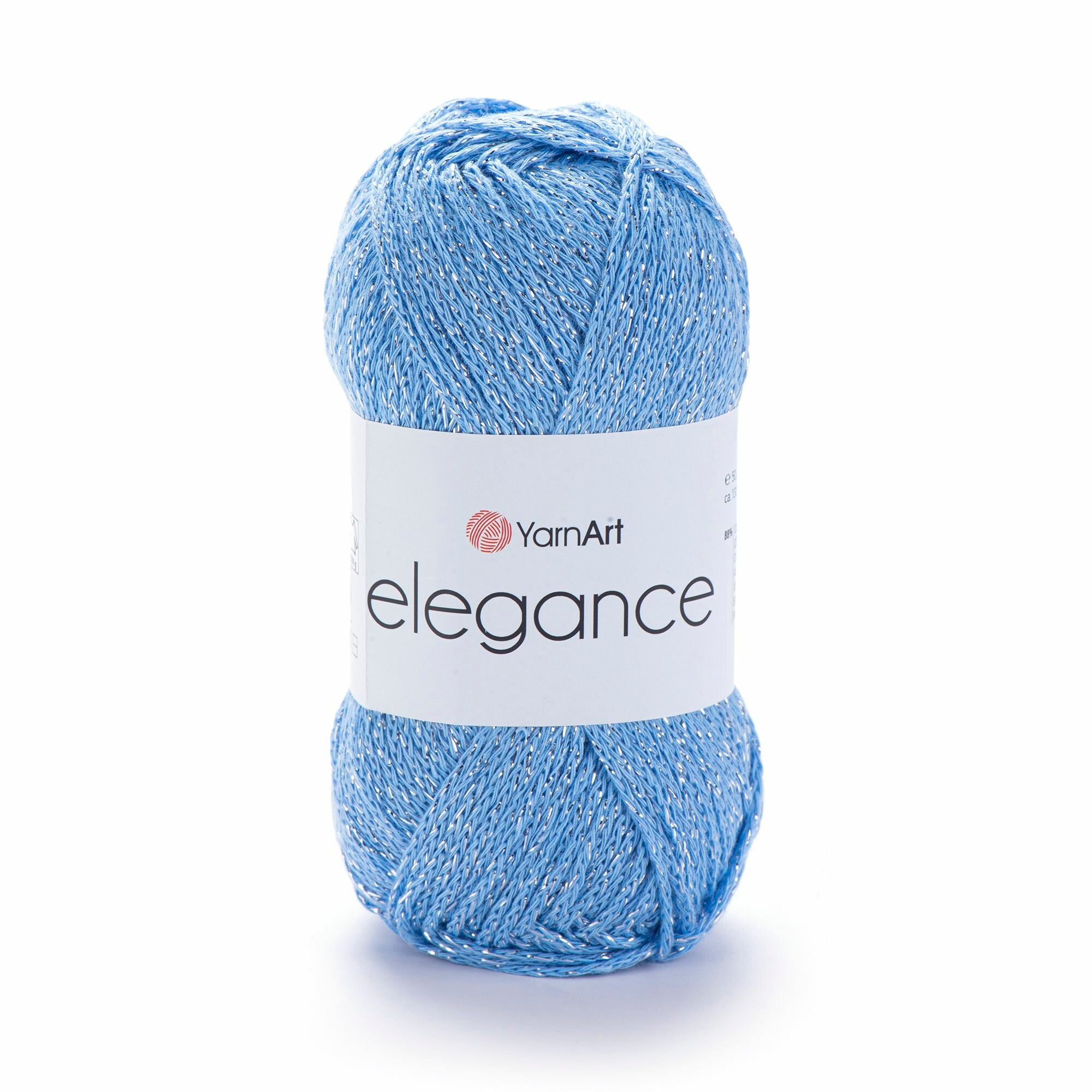Пряжа YarnArt Elegance 107 голубой (50г/130м, упаковка 5 мотков)