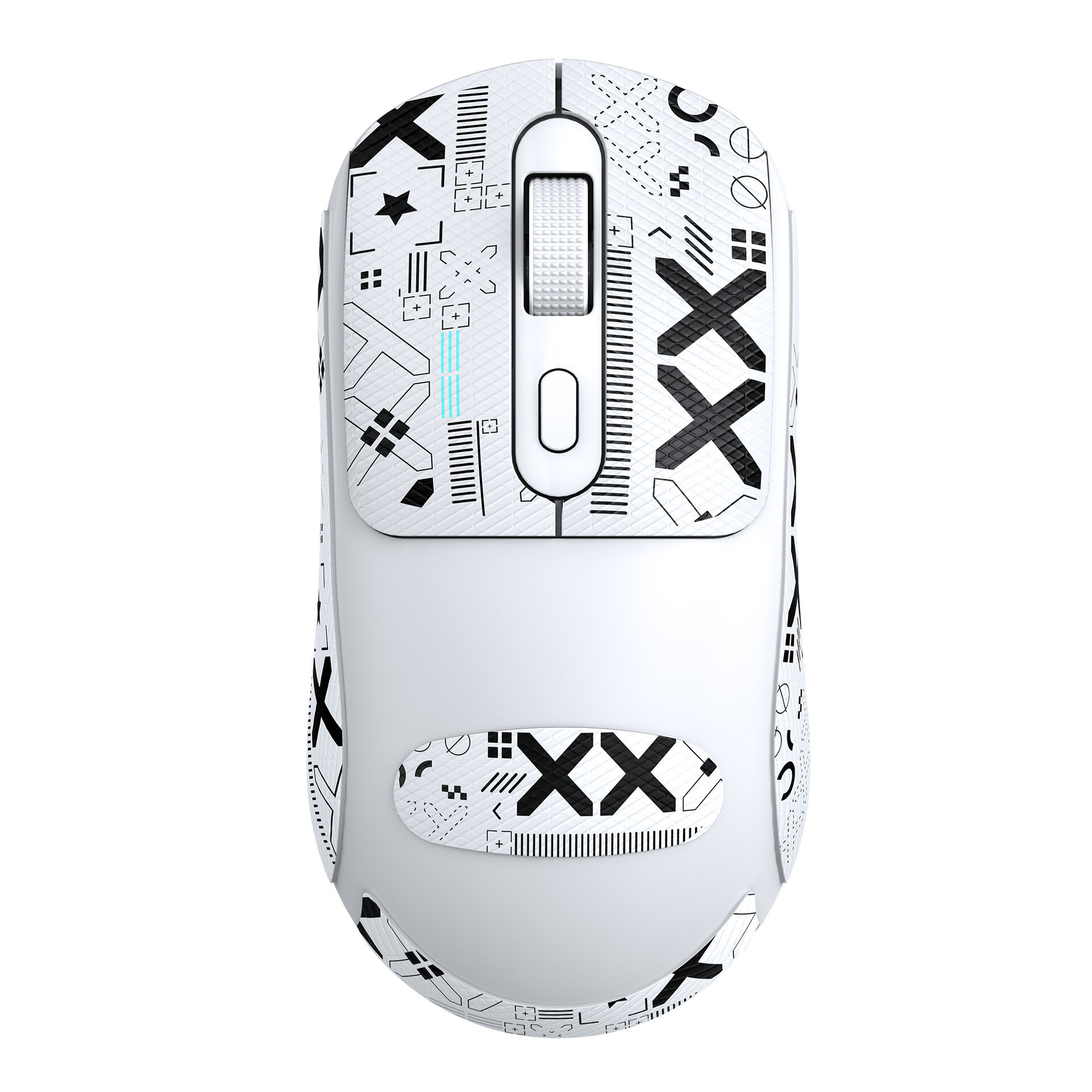 T - WOLF Ray Wolf X8 Двухмодульная беспроводная мышь Bluetooth, мышка игровая, белый
