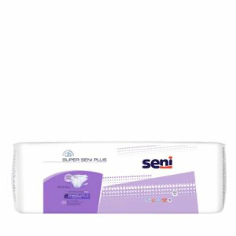 Подгузники для взрослых Super Seni Plus Medium (№2), объем талии 75-110 см, 30 шт.